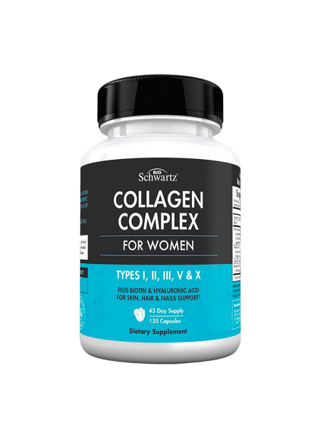 BioSchwartz Multi Collagen 2000 мг с биотином, гиалуроновой кислотой и ...