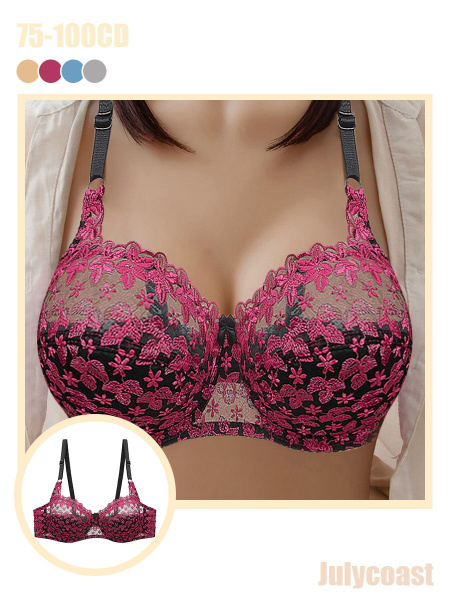 Бюстгальтер Женский July coast классическая чашка, размер 100C, 100D темно-розовый Политекс ...