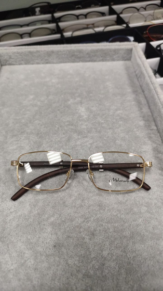 Оправа для очков мужская с деревянными дужками Melorsch купить на OZON по низкой цене (2074994758)