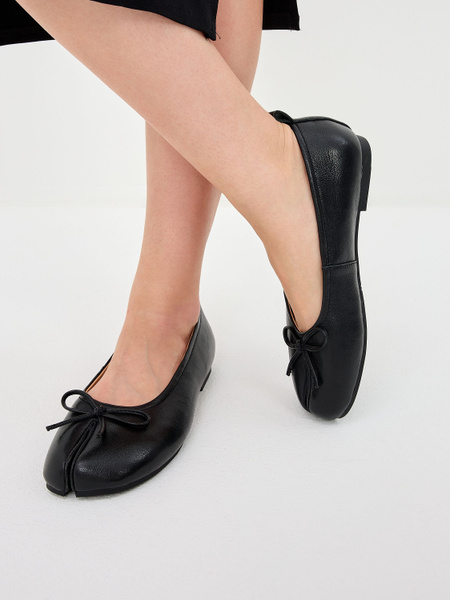 Балетки Женский SOLOSTYLE Натуральная кожа, размер 39 F Закрытый нос купить c доставкой на OZON ...