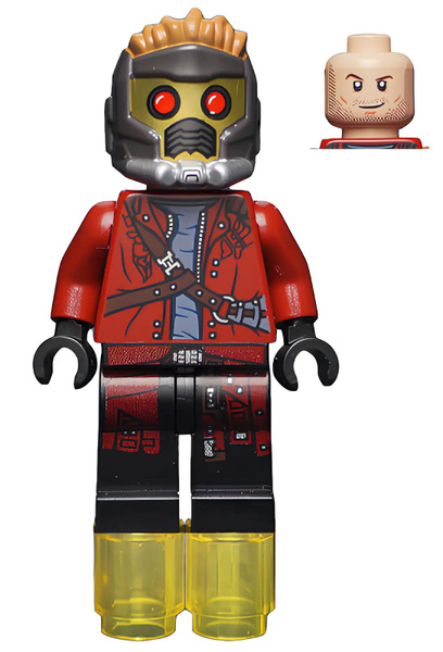 Минифигурка Lego Star-Lord - Mask, Open Jacket sh0127 U купить на OZON ...