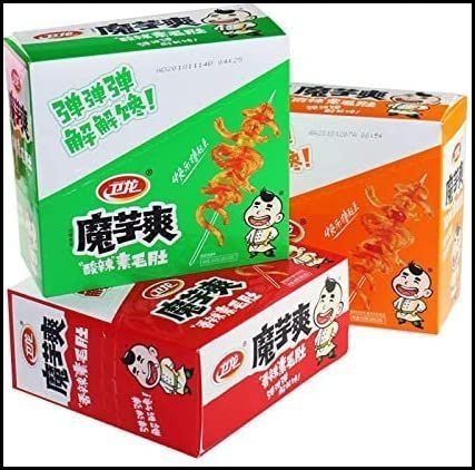 Закуска из корня конжака кисло - остарая Weilong Delicious Китай, 400 г ...