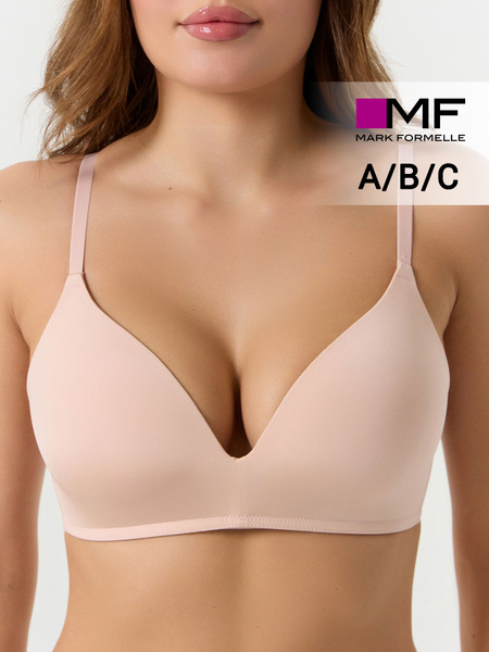 Бюстгальтер Женский Mark Formelle без косточек, формованная чашка без каркаса, размер 75B ...