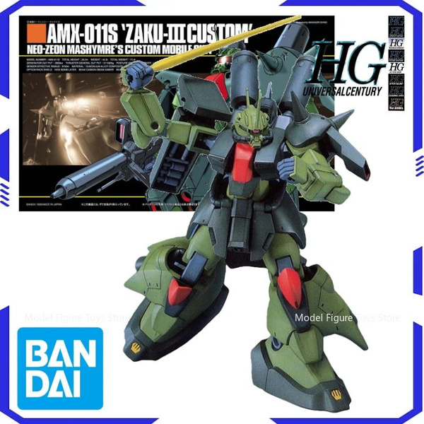 Фигурка Bandai HG 1/144 AMX-011S Zaku III Custom сборная модель Gundam из 'ZZ купить на OZON по ...
