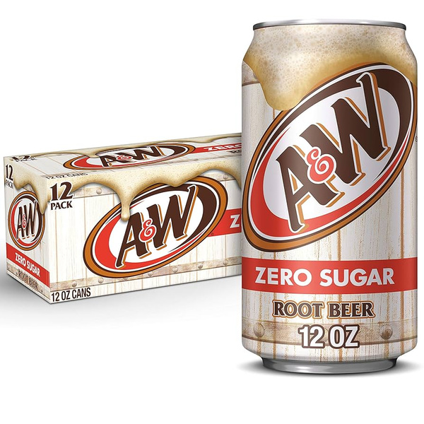Газированный напиток A&W Root Beer ZERO (США) 355 мл. х 12шт купить на OZON по низкой цене ...