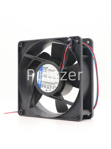 Вентилятор Ebmpapst 5218NH 127*127*38 мм корпусный охлаждающий вентилятор 48V 0.2A 9.6 Вт 3650 ...