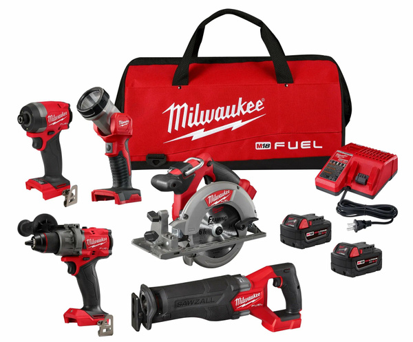Набор профессионального аккумуляторного инструмента Milwaukee M18 ...