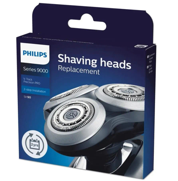 Бритвенные головки Philips SH90 V-track Precision Blades для бритв ...