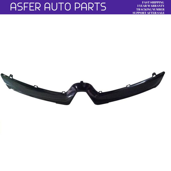 Верхняя накладка на передний бампер черного цвета для Renault Clio Mk4 ...