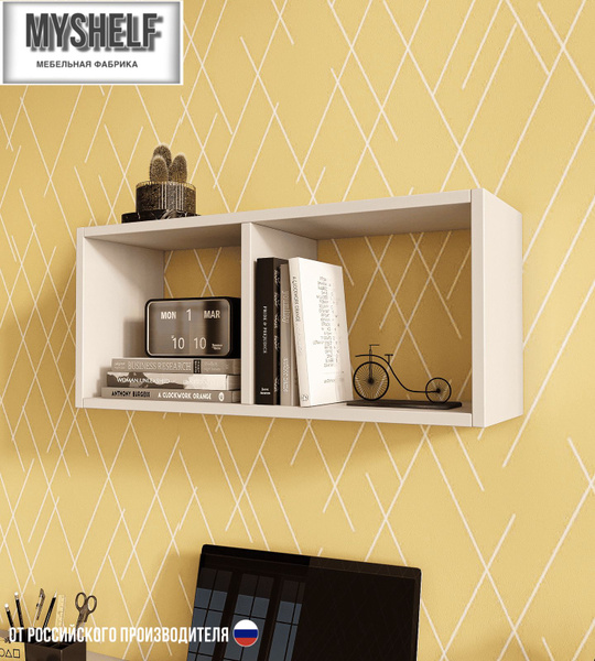 Полка MYSHELF Настенная, 78х25х35 см, 1 шт. - купить по низким ценам в ...