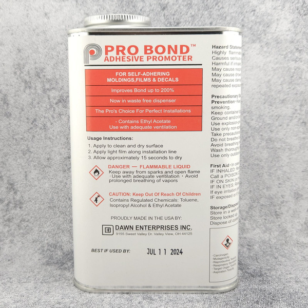 Праймер усилитель адгезии PRO BOND для полиуретановых, антигравийных ...