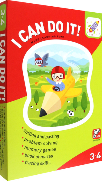 I Can Do It! Activity pack for children aged 3-4 / Книга на Английском ...
