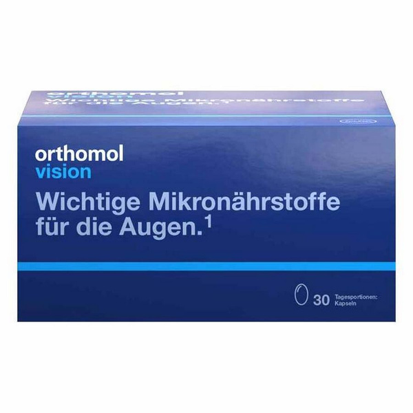 Капсулы Orthomol Vision, 30 шт. купить на OZON по низкой цене (1413671404)