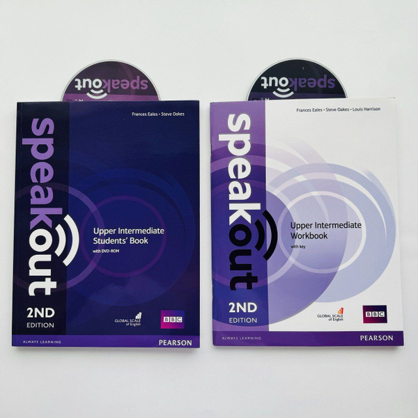 Speakout Upper-Intermediate. ПОЛНЫЙ КОМПЛЕКТ: Student's Book + Workbook + CD/DVD (2nd edition ...