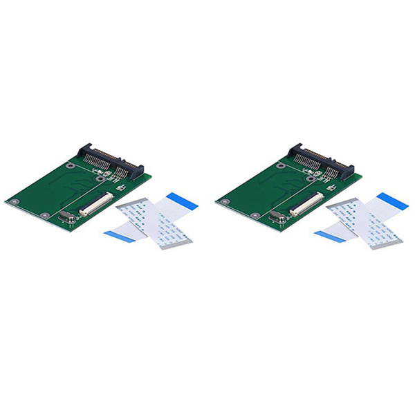 2X 40-контактный ZIF 1,8-дюймовый SSD/HDD на преобразователь адаптера ...