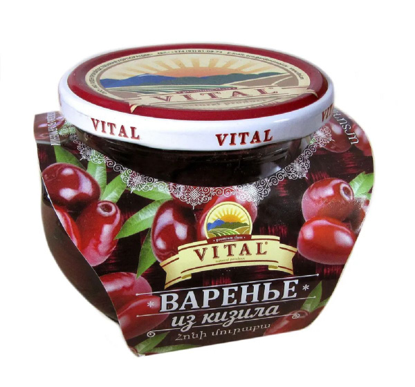 Варенье из кизила 430г - купить с доставкой по выгодным ценам в ...