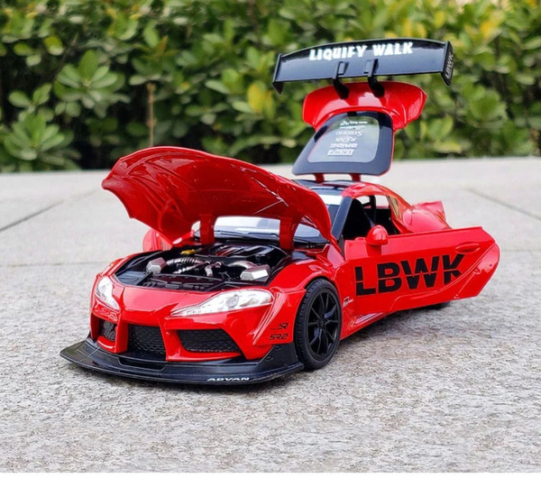 Коллекционная масштабная модель Toyota Supra Liberty Walk LBWK 1:24 ...