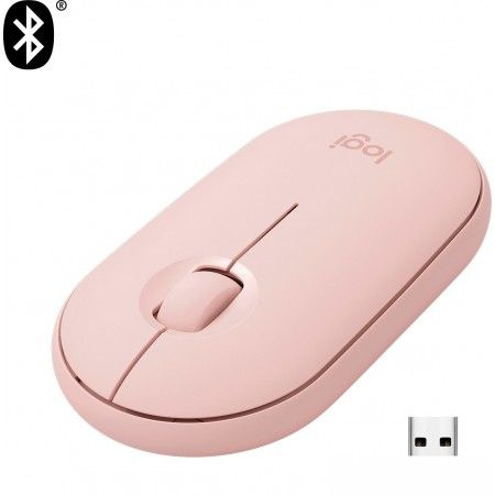 Мышь Logitech M350 Pebble (розовый) M350 Pebble (розовый) - купить по ...