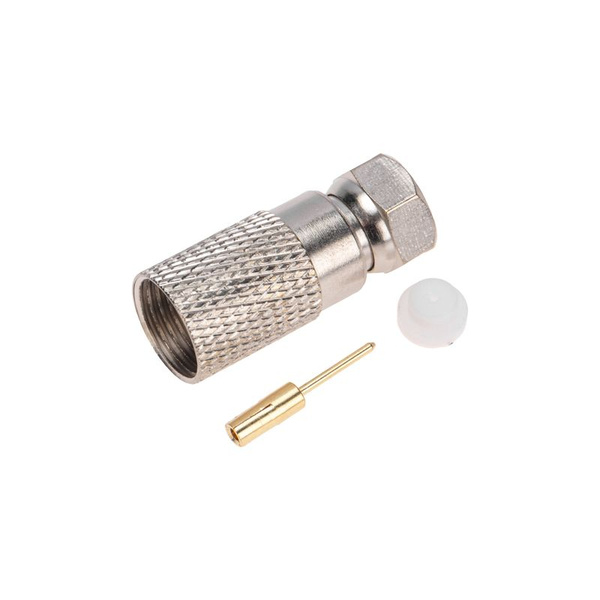 F-разъем для RG-11, (с пином) REXANT 50 шт арт. 05-4007 - купить с ...