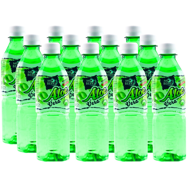 Moon Berry Aloe 0.5 л. 12 шт., Мун бери с соком алое - купить с ...