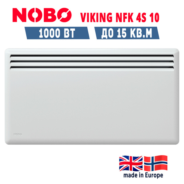 Обогреватель конвектор Nobo Viking NFK 4S 10 (1 кВт., на 10-15 кв м) купить на OZON по низкой ...