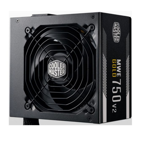 Блок питания COOLER MASTER MWE Gold 750 V2 (MPE-7501-ACAAG-EU) черный - 750Вт, ATX 24-пин, 8 pin ...