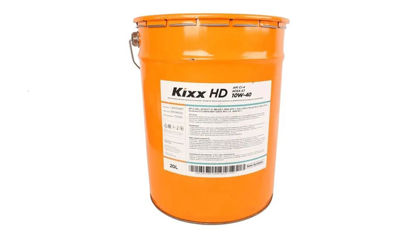 Масло моторное Kixx 10W-40 Полусинтетическое - купить в интернет ...