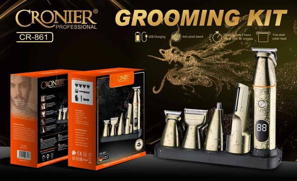 Купить триммер CRONIER CR-861 по низкой цене: отзывы, фото, характеристики в интернет-магазине ...