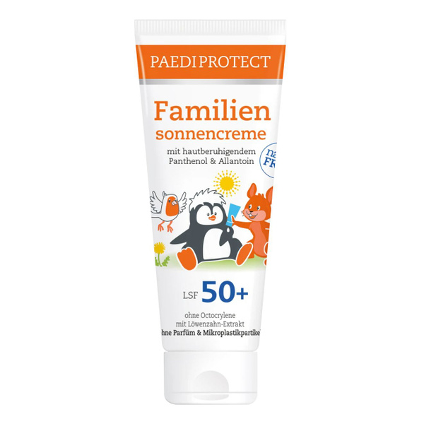 Paediprotect Солнцезащитный крем для детей Family SPF 50+ натуральный ...