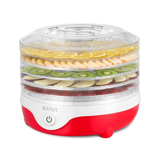 Дегидратор Kitfort КТ-1988 5, 240 Вт - купить по выгодным ценам в интернет-магазине OZON ...