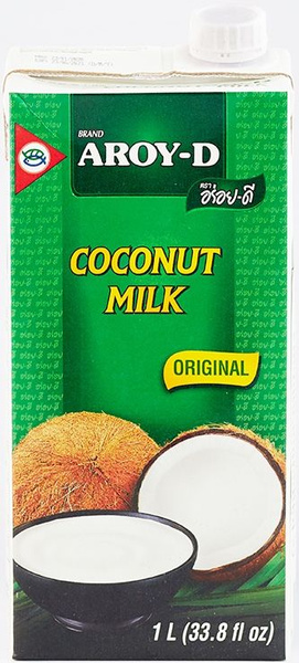 Кокосовое молоко AROY-D, TetraPak, 1 л - купить с доставкой по выгодным ...