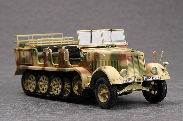 TRUMPETER 01514 Sd.Kfz.7 Mittlere Zugkraftwagen 8t ранняя версия Модель ...