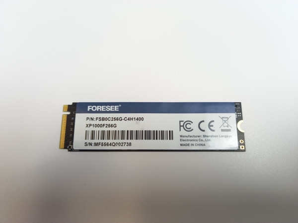 256 ГБ Внутренний SSD-диск Foresee XP1000F (FSB0C256G-C4H1400) - купить ...