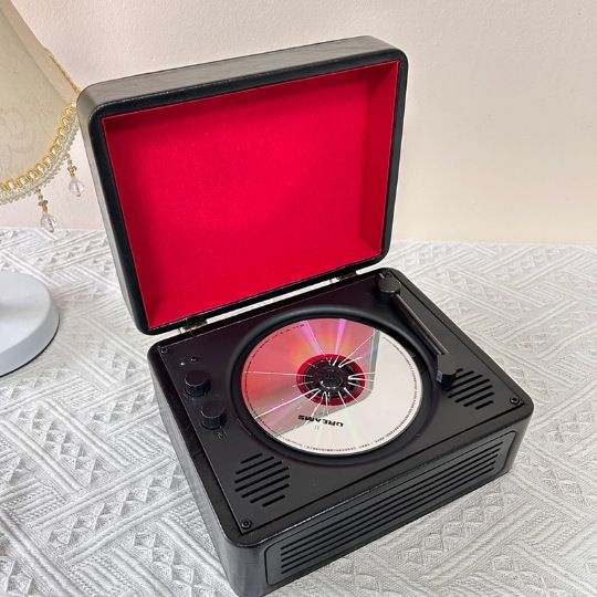 hifi Музыкальный cd Портативный CD плеер Применяется к CD, USB, MP3, Bluetooth, SD карта ...