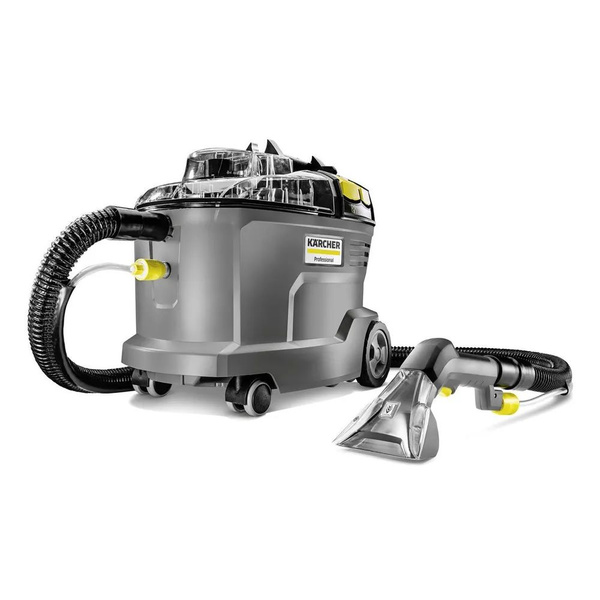 Моющий пылесос Karcher Puzzi 8/1, серый, черный - купить по низким ...