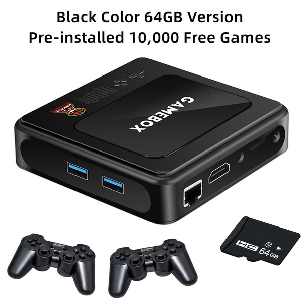 Двойная система Emuelec и Android Game Box TV, игровая консоль, два ...