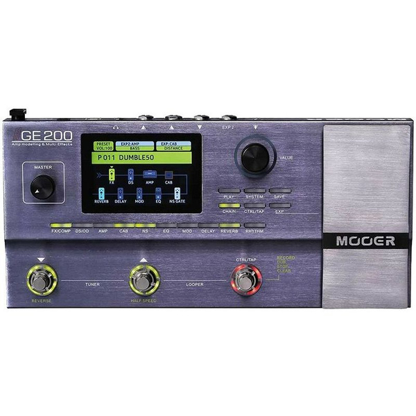 MOOER GE200 Педаль мультиэффектов для моделирования усилителя - купить ...
