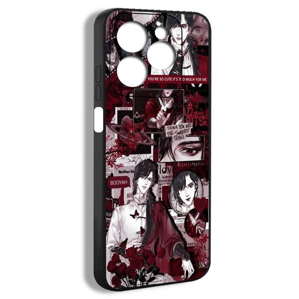 чехол для Tecno Spark 20c Аниме Благословение небожителей Хуа Чен арт Hua Cheng Krom1 купить с