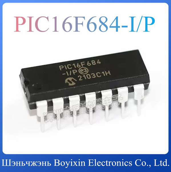PIC16F684-I/P, микроконтроллер.Пакет DIP-14 - купить с доставкой по выгодным ценам в интернет ...