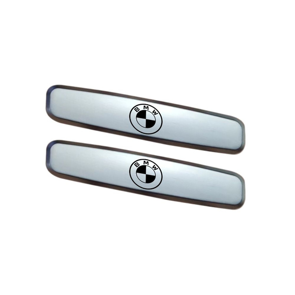 Автомобильная металлическая эмблема, наклейки на сиденье, противоударный коврик, значок для BMW ...
