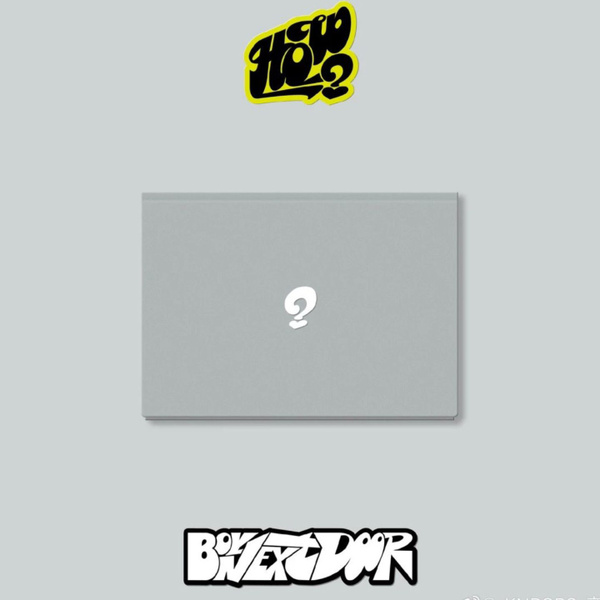 SACD BOYNEXTDOOR - второй EP альбом HOW Sticker ver, выпущенный 15 ...