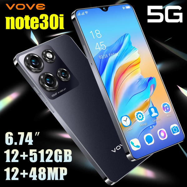 Смартфон Note30i новый официальная гарантия качества, 12 ГБ + 256 ГБ суперпамяти, 18MP UHD, 3,36 ...