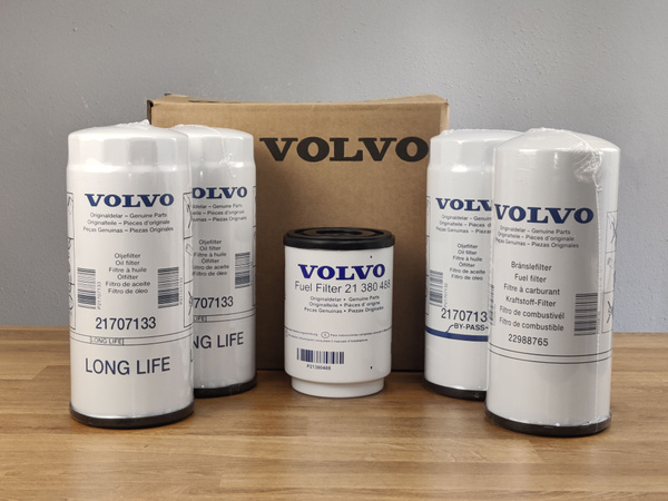 Комплект оригинальных фильтров для ТО Volvo 85137594 - купить с ...