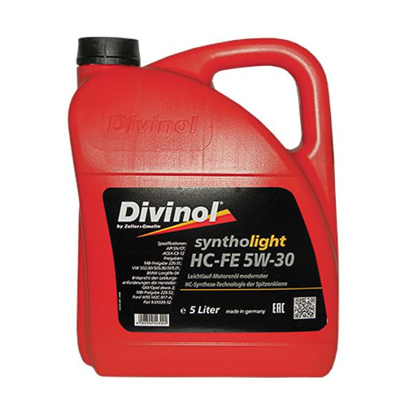 Масло моторное DIVINOL 5W-30 Синтетическое - купить в интернет-магазине ...