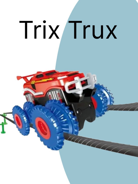 Канатный трек "Монстр Трак" Trix Trux, 1 машинка - купить с доставкой по выгодным ценам в ...