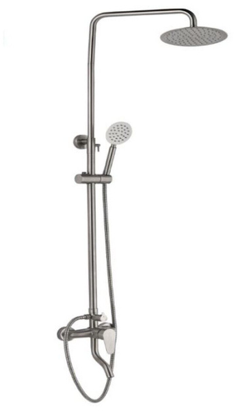 Душевая система Haiba HB24801-2 сталь - купить с доставкой по выгодным ценам в интернет-магазине ...