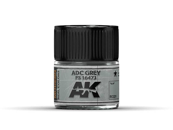 Акриловая лаковая краска AK Interactive Real Colors. ADC Grey FS 16473 ...