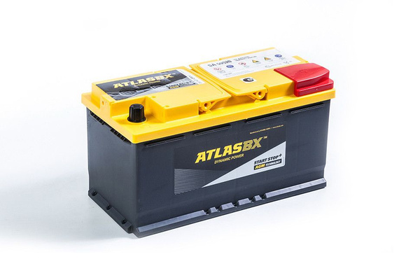Аккумулятор автомобильный Atlas AGM SA 59520 купить по выгодной цене в интернет-магазине OZON ...