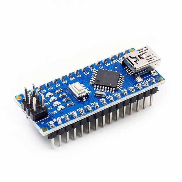 Arduino Nano V3 0 Mini Usb Atmega328p Ch340 запаяна гребенка ардуино купить с доставкой по