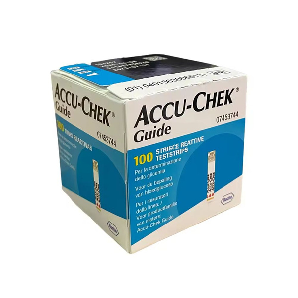 ACCU-CHEK Guide 100 тест-полосок - купить с доставкой по выгодным ценам ...